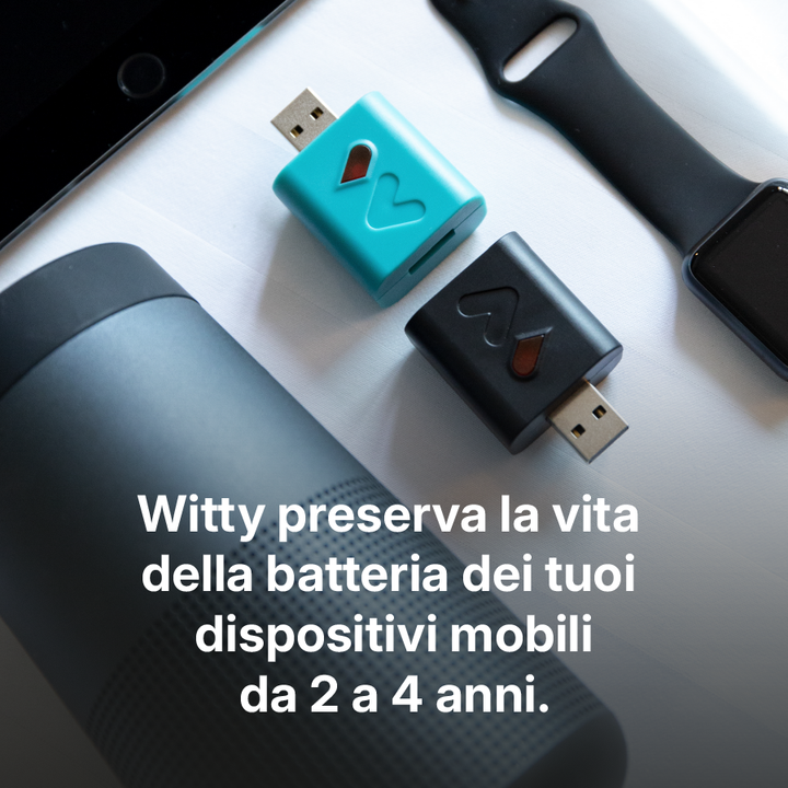 Witty, the plug-in that protects the battery of your mobile devices ...